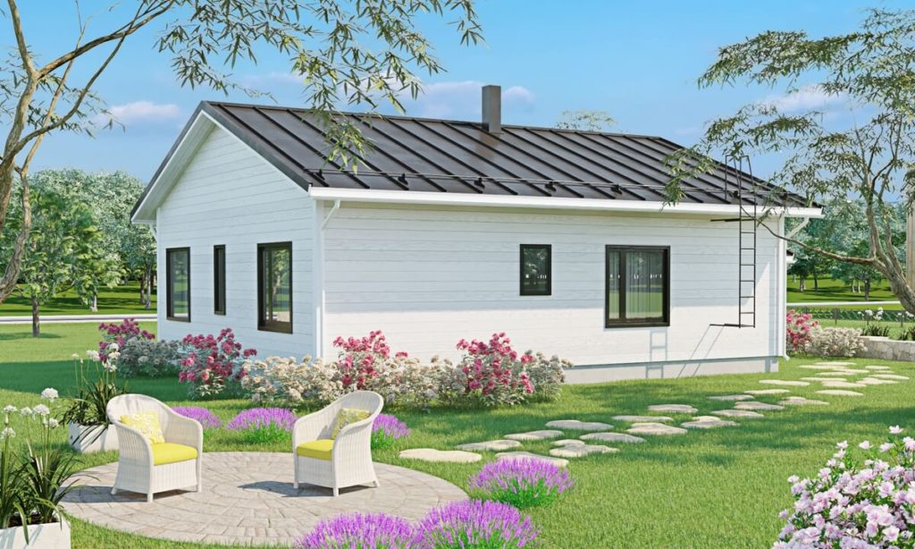 Elementmaja A90 | Elementmajad