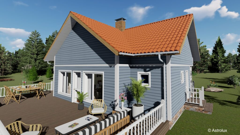 Elementmaja A89 | Elementmajad